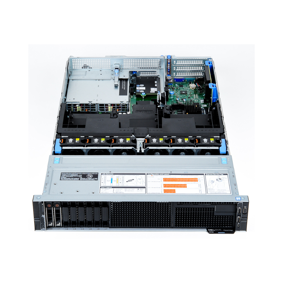 Servidor Dell PowerEdge R740 Xeon Gold 6130 384Gb Ddr4 4.8Tb Sas ...